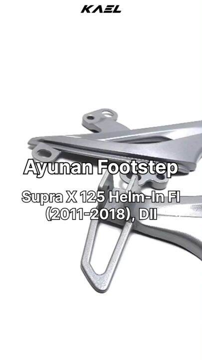 Ayunan Footstep Supra X 125 Helm In FI Karburator Lama Dudukan Bracket ...