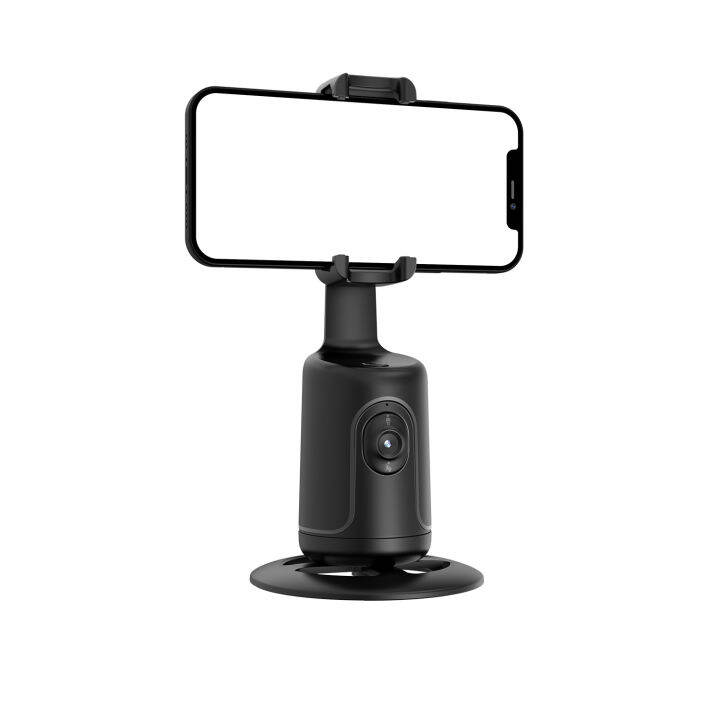 P01 Auto Face Tracking Phone selfie stick Smart 360°rotation holder AI Follow-Up video Vlog Live ...