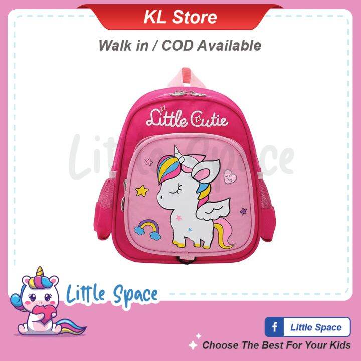 Toddler Beg Sekolah Preschool Bag For Boy Girl Unicorn Bag Kindergarten ...