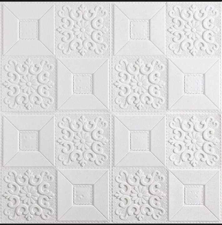 Walpaper dinding 3D nimbul Variasi Bata,Motif, Ukuran 70X77 ( 1 Lembar ...