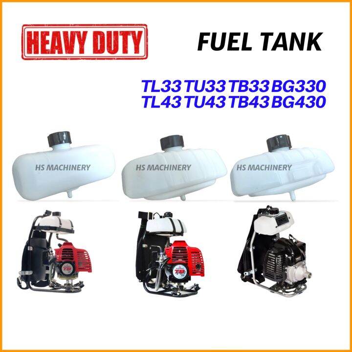 Heavy Duty Fuel Tank TL33 TU33 TB33 BG330 TL43 TB43 TU43 BG430 Grass Cutter Tangki Minyak Petrol ...
