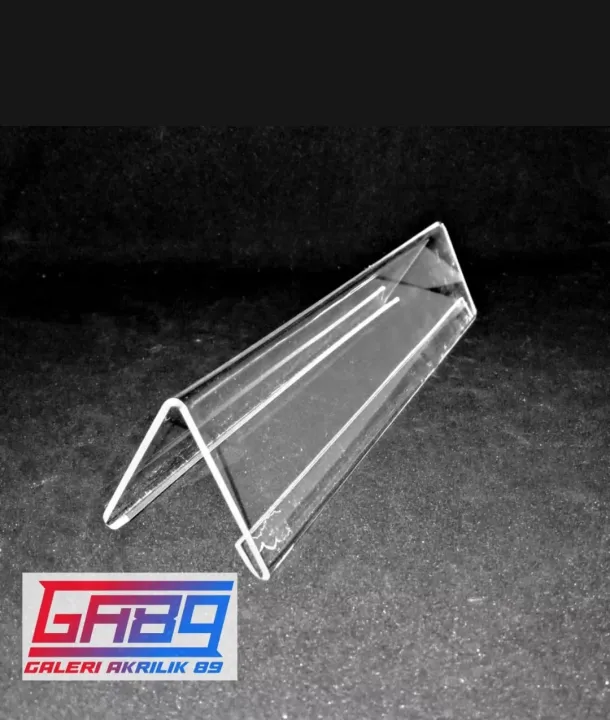 Name Tag Akrilik Meja kantor ukuran 25 x 7 cm | Lazada Indonesia