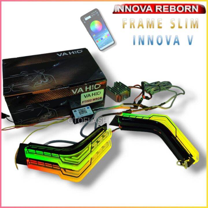 LED Slim Frame innova Reborn type V | Lazy Custom 3D RGB | Lazada Indonesia