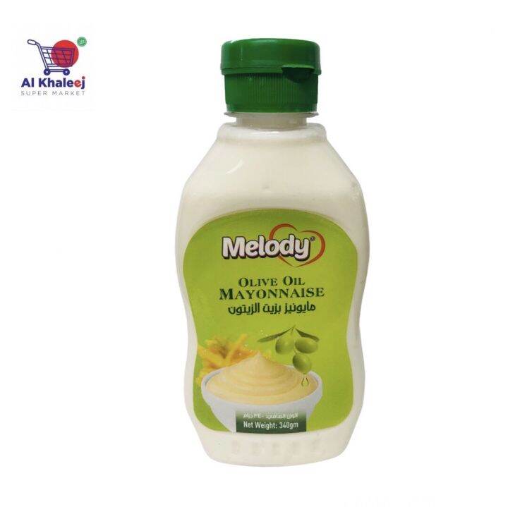Melody Olive Oil Mayonnaise 340g. Made in United Arab Emirates | Lazada ...