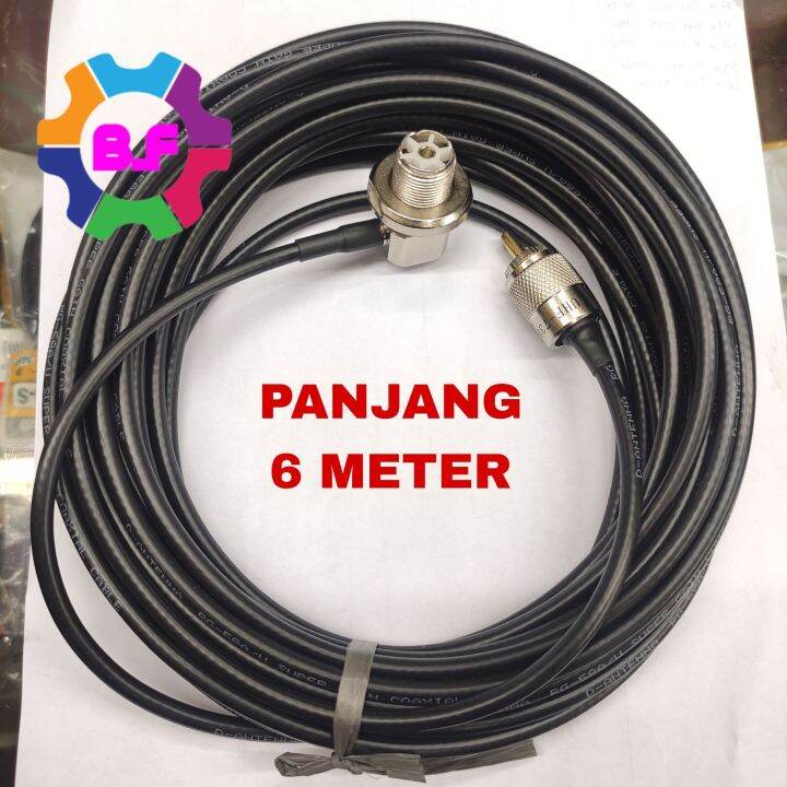KABEL BRAKET ANTENA RIG HT MOBIL PANJANG 6 METER | Lazada Indonesia