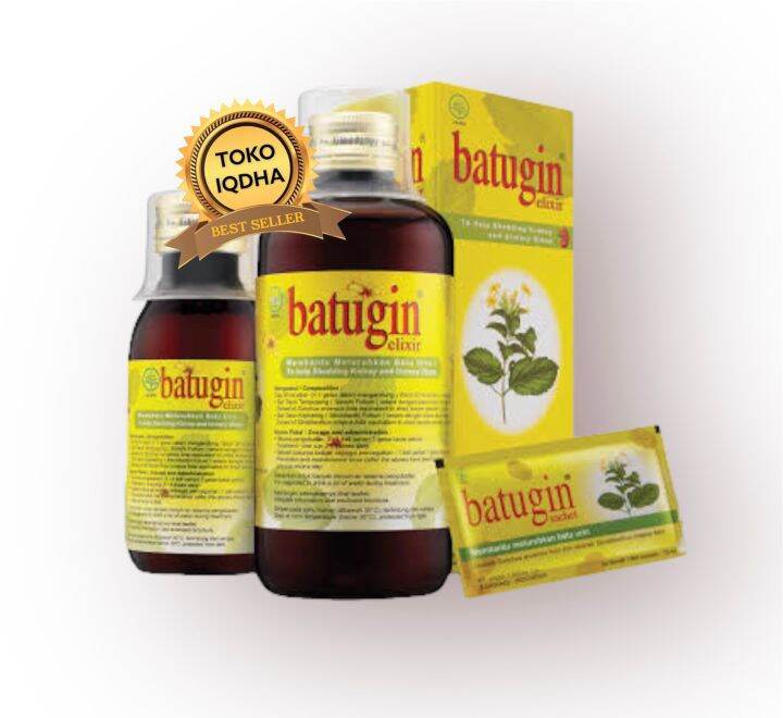 BATUGIN Elixir Obat Batu Ginjal dan Pelancar Kencing | Lazada Indonesia