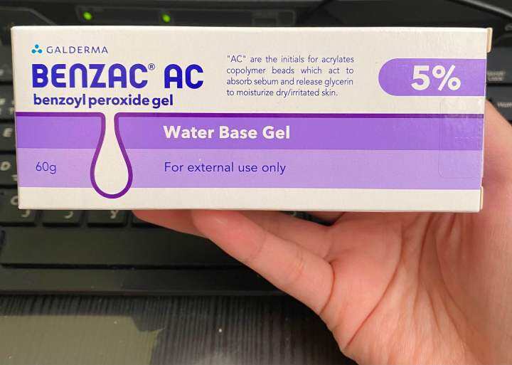 Benzac AC 5% Benzoyl Peroxide 60g | Lazada PH