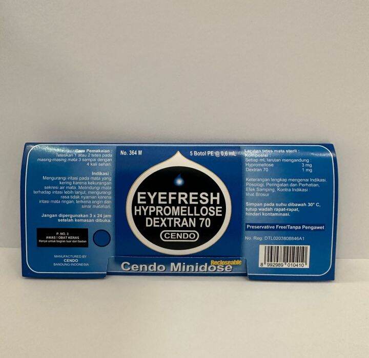 Cendo Eyefresh Minidose | Lazada Indonesia