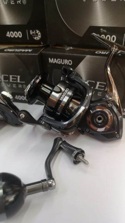MAGURO EXCEL POWER METAL BODY SALTWATER WATER FISHING REEL | Lazada