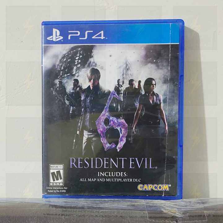 Kaset Resident Evil 6 PS4 PS5 Game BD CD Playstation 4 5 Bekas Second Preloved Preowned | Lazada ...