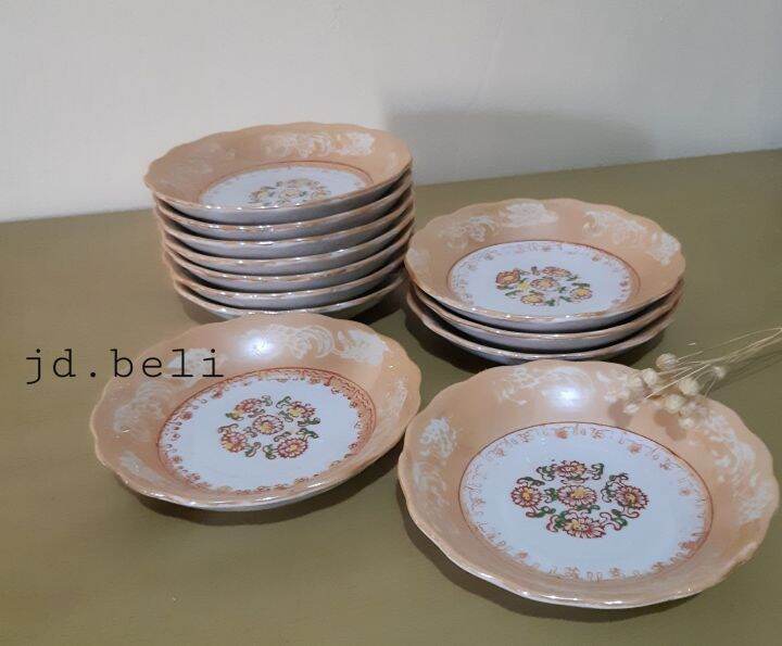 Saucer pisin keramik/Visin/Tatakan gelas/Alas gelas/Piring kacang ...