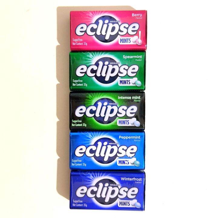 ECLIPSE Tin Sugarfree Hard Mint Candy (50's x 8 tins) Winterfrost ...