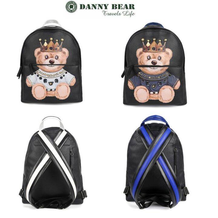 Danny Bear Jeans Series King of Bear Backpack | Lazada
