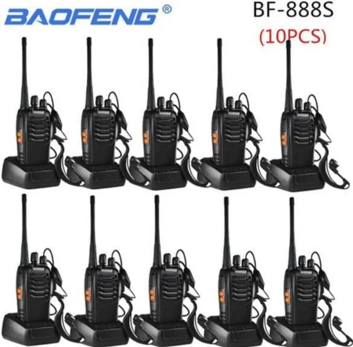 BAOFENG 888S ORIGINAL 10 Unit Handy Talky | Lazada Indonesia