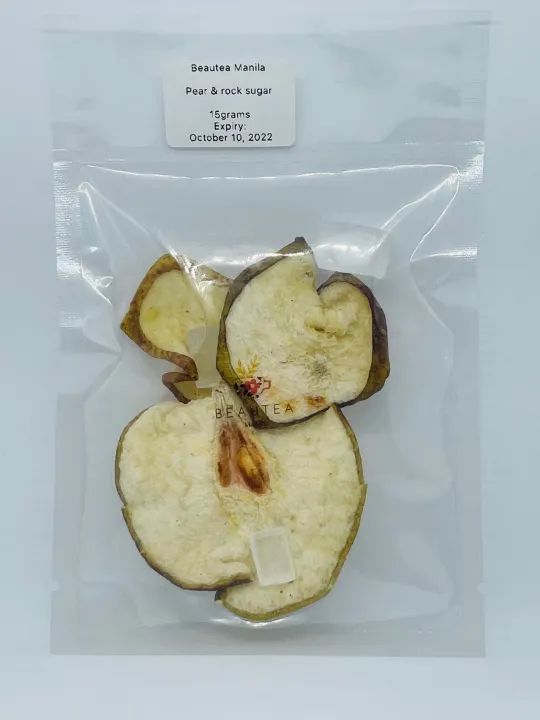 Pear Fruit Tea with Rock Sugar 15grams by Beautea Manila | Lazada PH