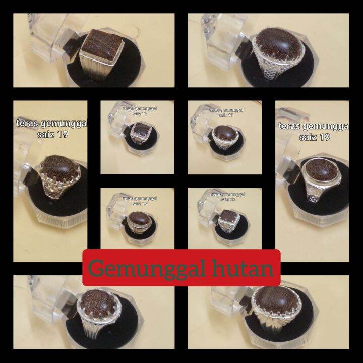 Cincin Teras Gemunggal Asli | Lazada