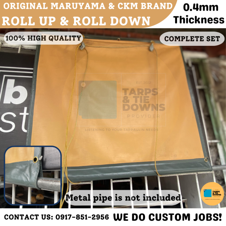 SUPER SALE! 9x15ft Roll Up & Roll Down Complete Set Original S400 0.4MM ...