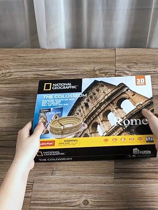 !!!New!!! National Geographic Iconic Landmark / Building 3D puzzle | Lazada