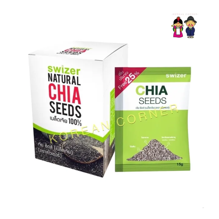 Natural ORGANIC Chia Seeds 100% เมล็ดเจีย Superfood เพื่อสุขภาพ ลด ...