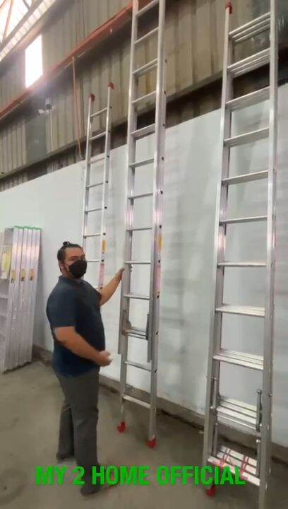 12 Feet Everlas Extension Ladder (12') (12'x12') (12'x12'x12) Tangga ...