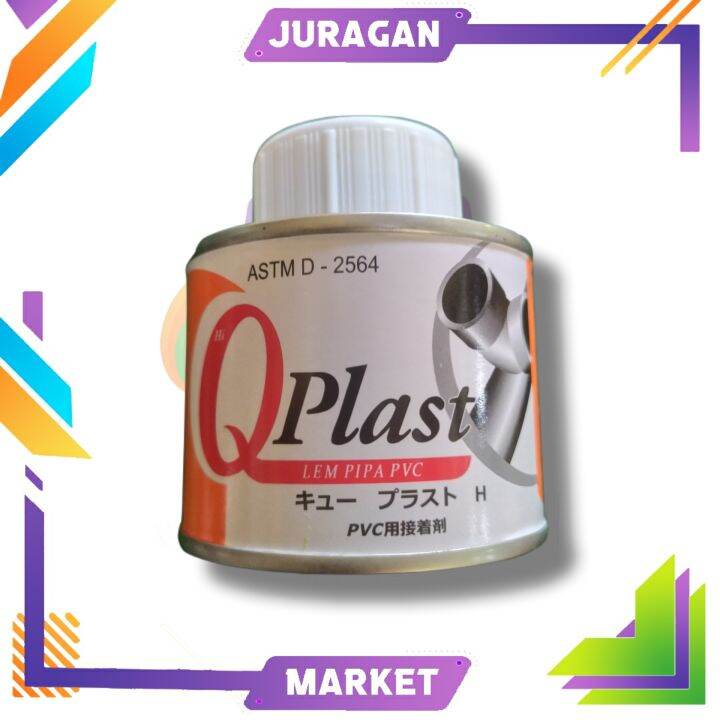 QPlast Lem Pipa PVC Kaleng Kecil 100 gr | Lazada Indonesia