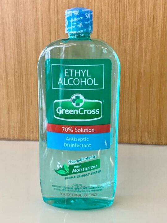Green Cross Ethyl Alcohol 500ml | Lazada PH