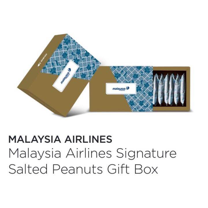 MALAYSIA AIRLINES (MAS) Signature Salted Peanuts Gift Box - Kacang ...
