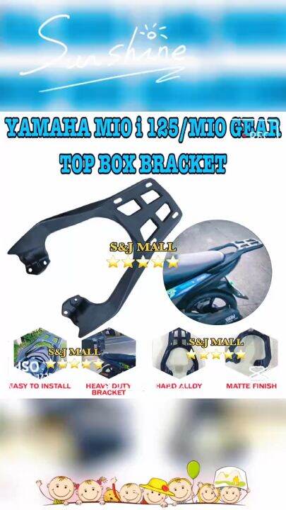 Yamaha MIO i 125/Mio Gear Eagle Falcon Bracket Rear Bracket Top Box ...