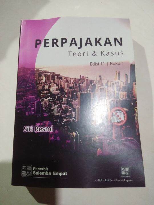 Perpajakan teori dan ksus. edisi 11.buku 1..Siti Resmi | Lazada Indonesia