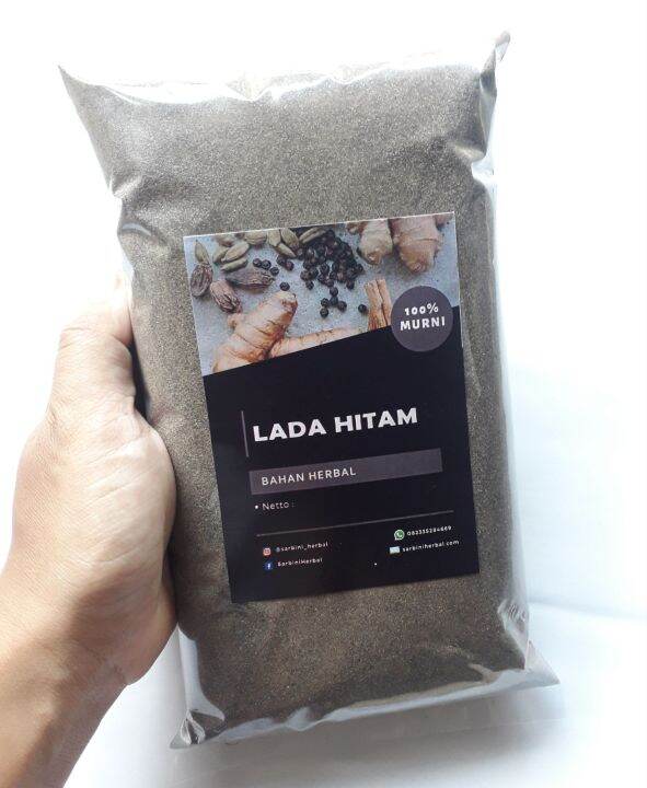 Lada Hitam Bubuk 1 kg / Serbuk Lada Hitam | Lazada Indonesia