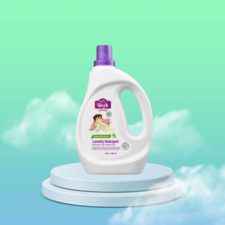 Sleek Baby Laundry Detergent (1200ml) | Lazada