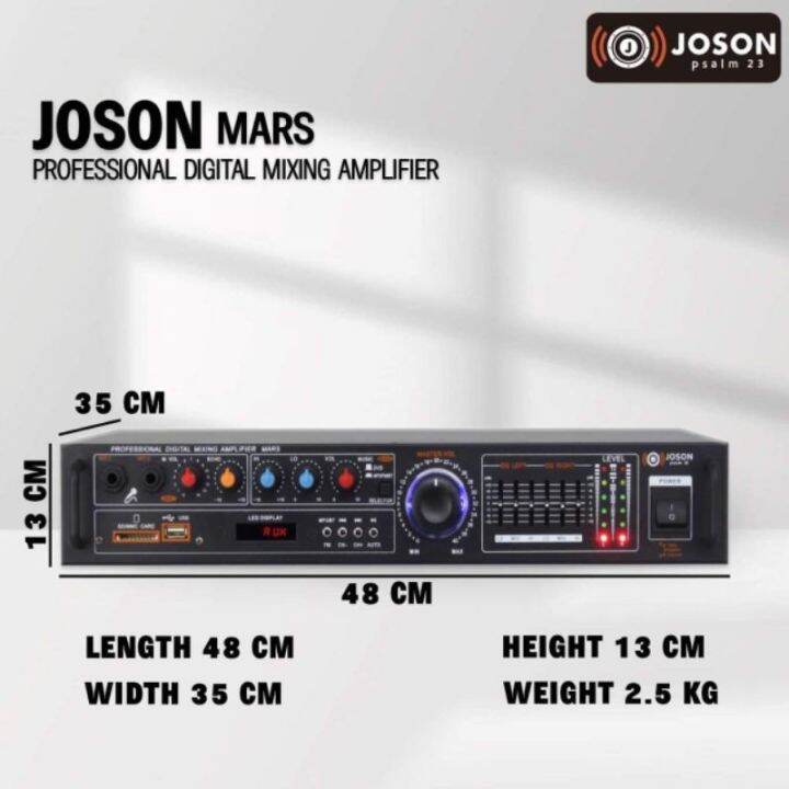 Joson Mars Powered Amplifier Original | Lazada PH