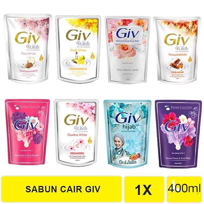 Giv Sabun cair reffil 400 ml | Lazada Indonesia