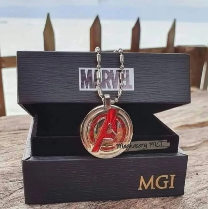 Kalung Kesehatan Pendant Marvel Avengers LSM Original MCI MGI | Lazada Indonesia
