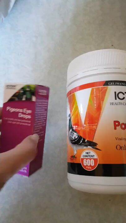 Victery Pigeon Power Pills for Racing pigeon Repacked in 50 pieces ...