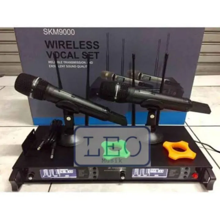 SENNHEISER MICROPHONE SKM 9000 SKM9000 WIRELESS 2 MIC | Lazada Indonesia SENNHEISER MICROPHONE SKM 9000 SKM9000 WIRELESS 2 MIC | Lazada Indonesia