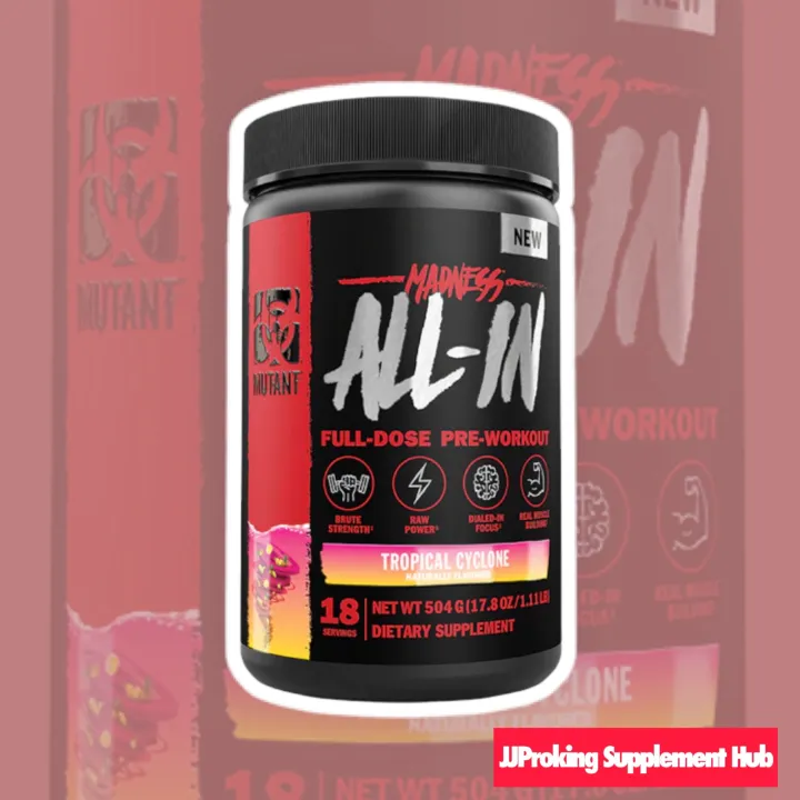 Mutant Madness ALL IN Preworkout | Lazada PH