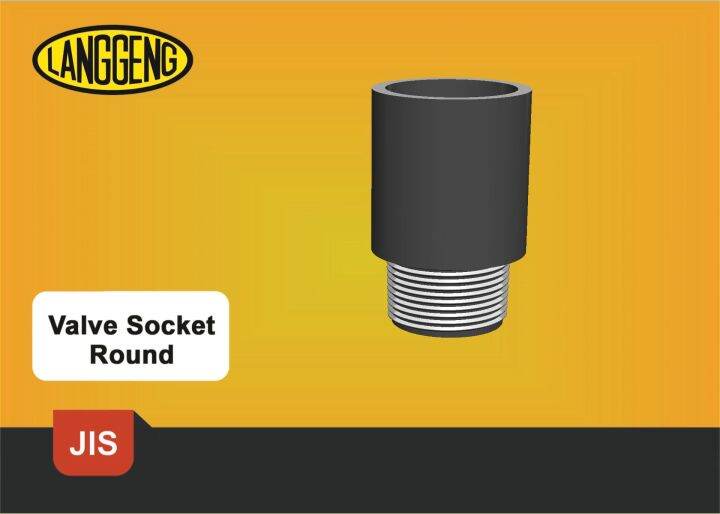 Valve Socket Round JIS-AW 1" / Fitting PVC | Lazada Indonesia