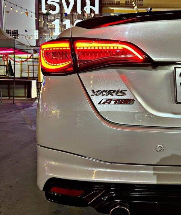 Toyota Vios 2019-2023 Gen 4-4.5 Smoke Tail Lights Thailand made | Lazada PH