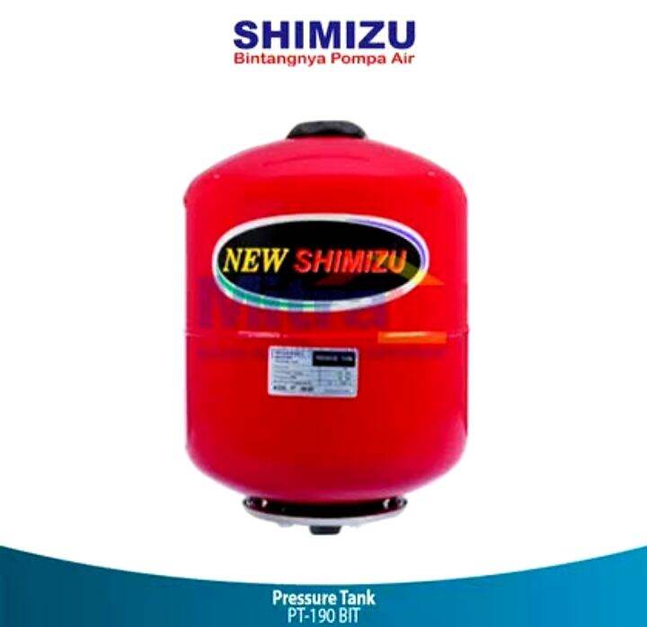 SHIMIZU PT190BIT Tangki Pressure Tank Pompa Air Jet Pump 19 Liter PT ...