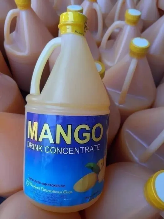 Mango Juice Concentrated (4 Liters) PUREE MANGOS | Lazada PH