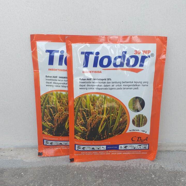 Insektisida Tiodor 30 WP 100gram Pengendali Hama Wereng dan kutu Pada ...