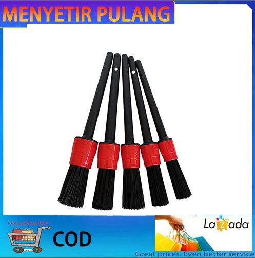 Sikat detail mobil 5-piece set sikat celah sikat cuci mobil sikat ...