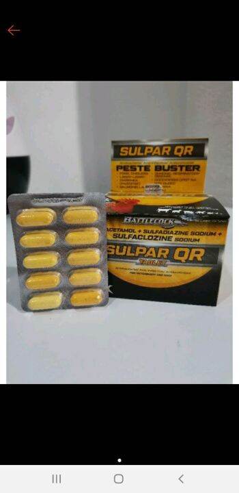 Sulpar QR Tablet for All Animals (10 Tablets) | Lazada PH