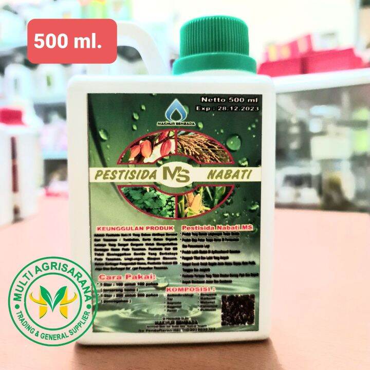 Pestisida Nabati MS Makmur Sembada 500 ml. pengendali hama pada tanaman ...