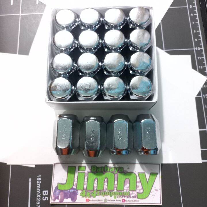 BAUD RODA KATANA BAUT MUR VELG JIMNY RACING CHROME SUZUKI CARRY FUTURA ...