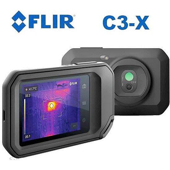 FLIR C3-X Professional Thermal Imager With MSX and WIFI (WP-FLC3X) | Lazada