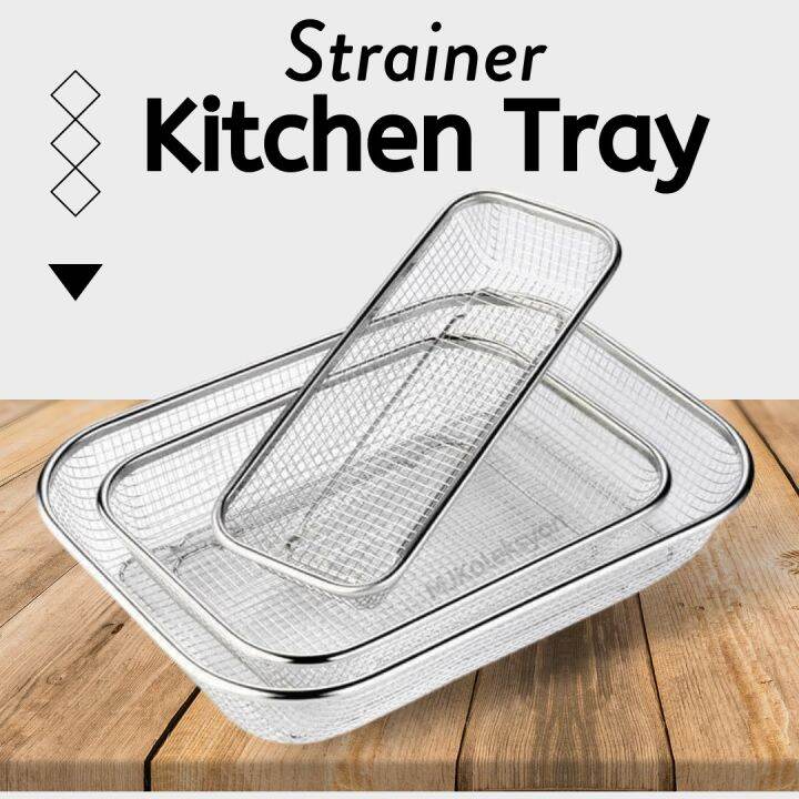Kitchen Strainer Cooking Tray for Fried Chicken, Takoyaki | Lazada PH