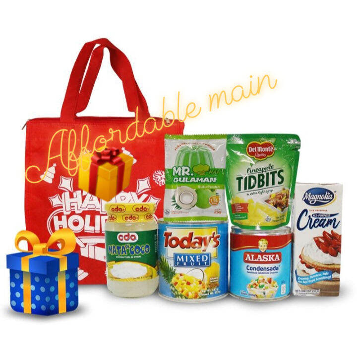 Christmas bundle package Salad gift set basket #0123 | Lazada PH