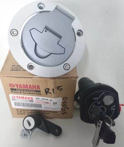 KUNCI KONTAK SET/ASSY ORIGINAL YAMAHA R15 V2 /MAIN SW. STGR. LOCK SUB ...